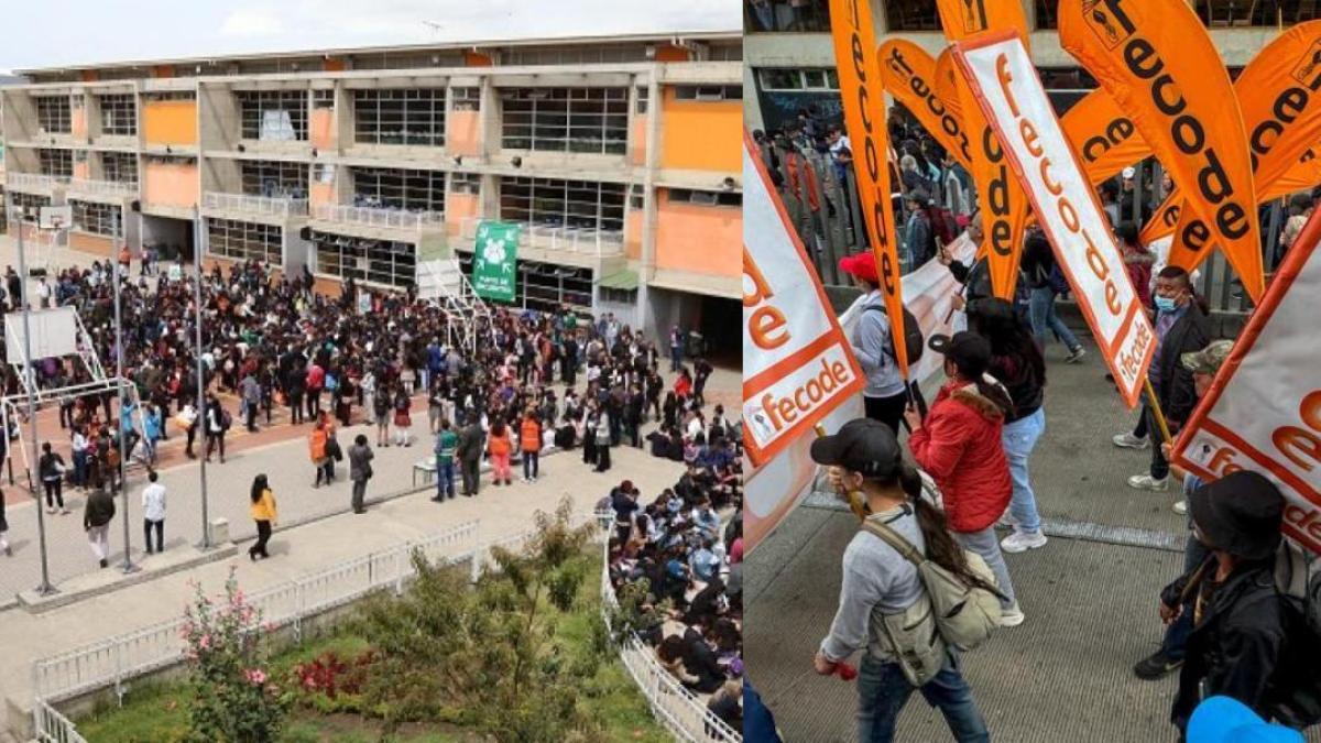 Fecode convoca a sus filiales a unirse al paro nacional de 48 horas programado para el 28 y 29 ...